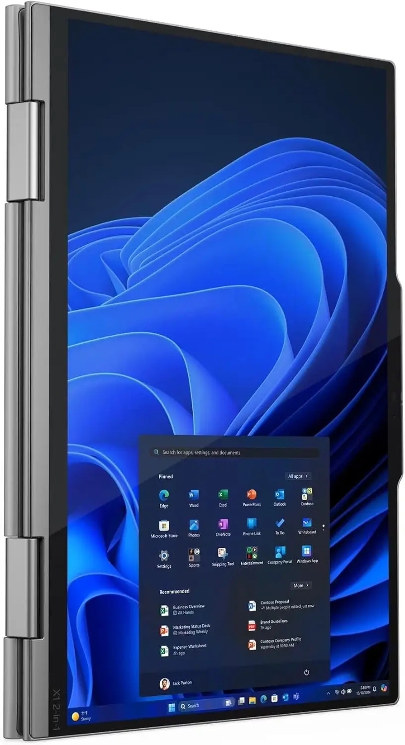 Lenovo ThinkPad X1 2-in-1 Gen 10 Aura Edition Business Laptop - Intel ...